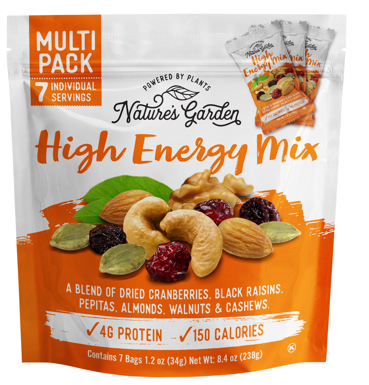 Nature's Garden High Energy Trail Mix 7-Pack | Cabela's